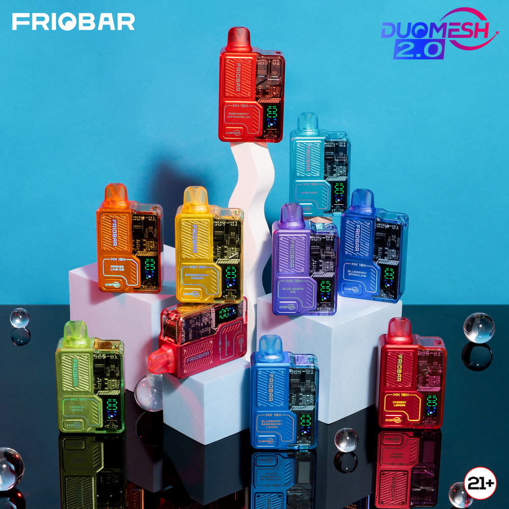 FrioBar MX10K Disposable 5%, frio bar, freemax, mx 10k, mx10000, mx ...