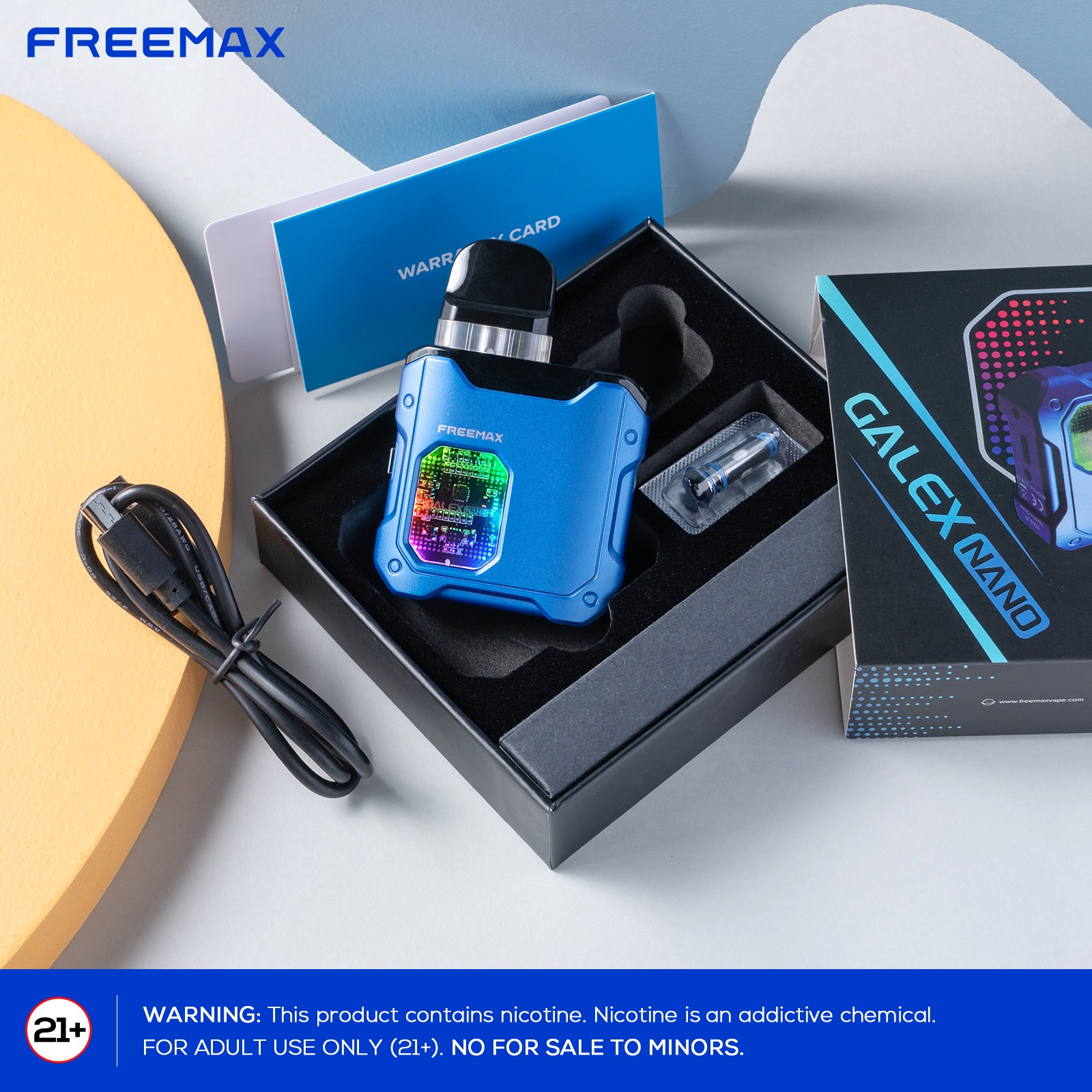 FreeMax Galex Nano Kit, galex pod, gx mesh coils, galex series
