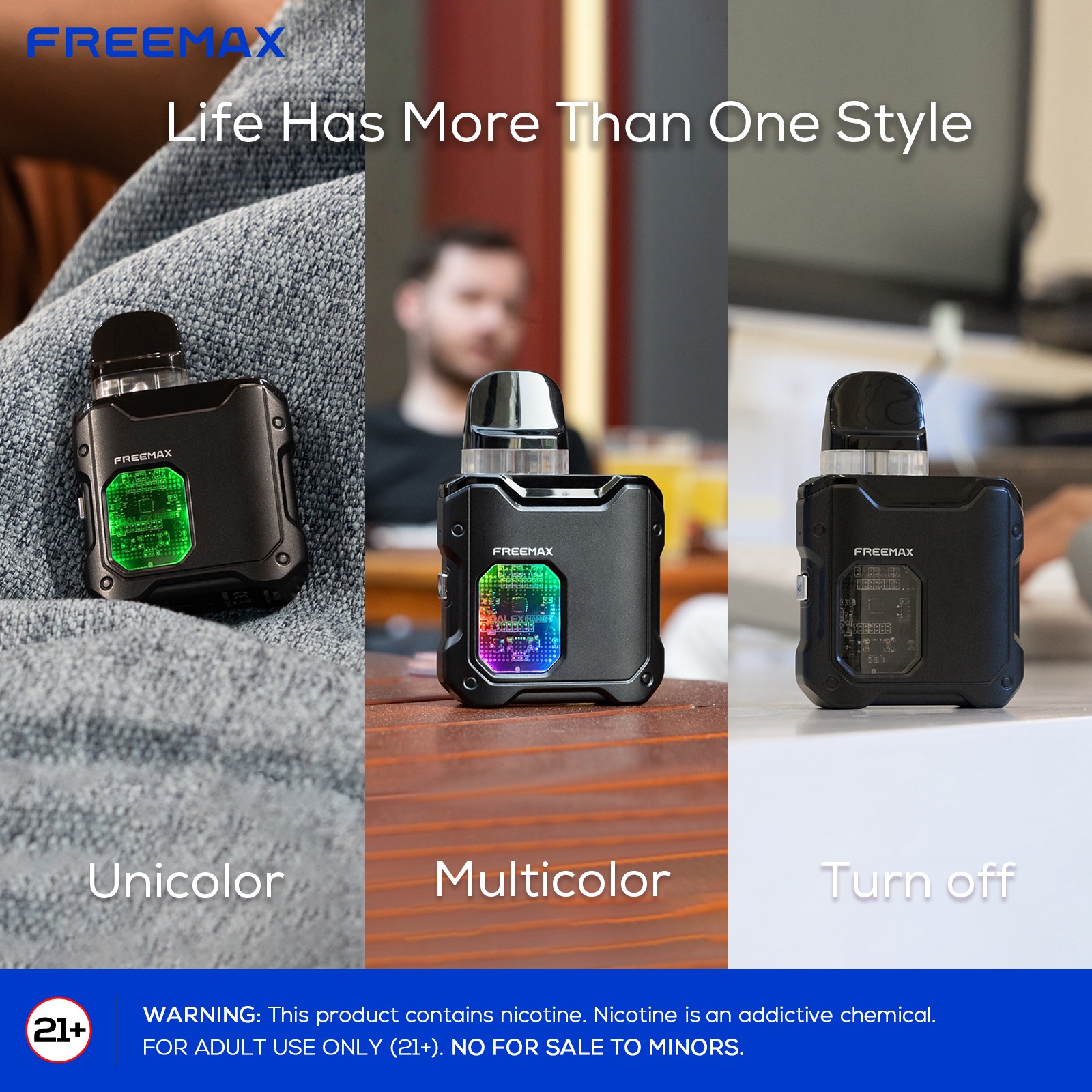 FreeMax Galex Nano Kit, galex pod, gx mesh coils, galex series