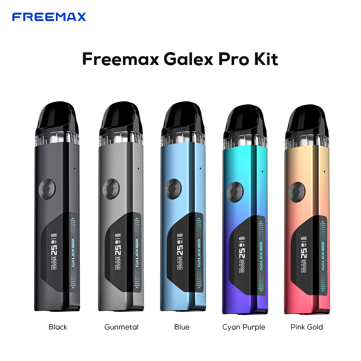 FreeMax Galex Pro Kit, galex pod, gx-p mesh coils, gx mesh coils, galex ...