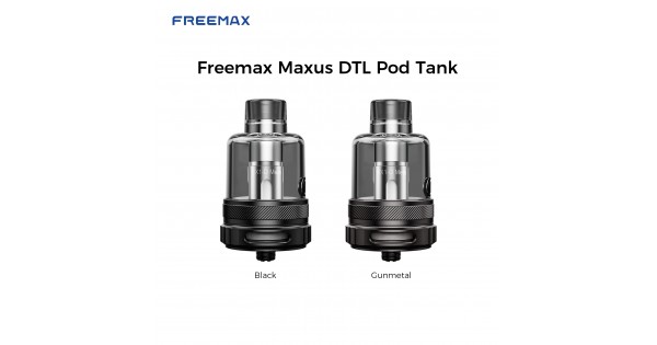 FreeMax Maxus DTL Pod Tank, mx mesh coils, maxus dtl pod