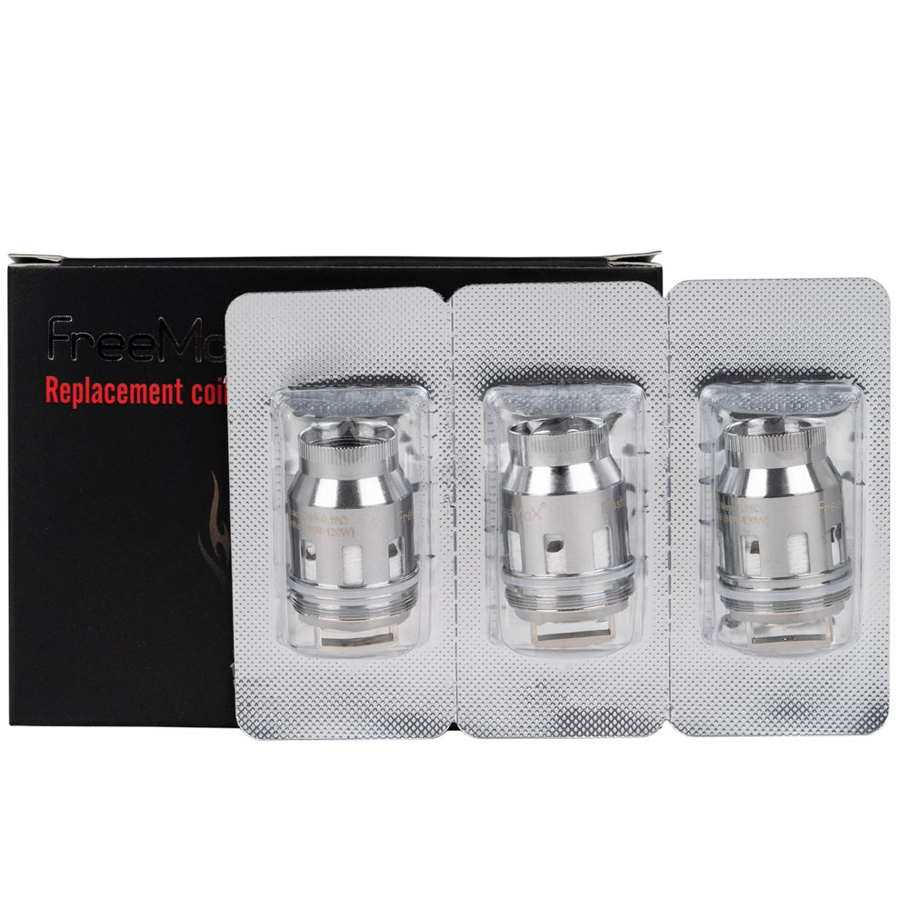 FreeMax Mesh Pro 3pk Coils, m pro coils, single mesh 0.12, single mesh ...