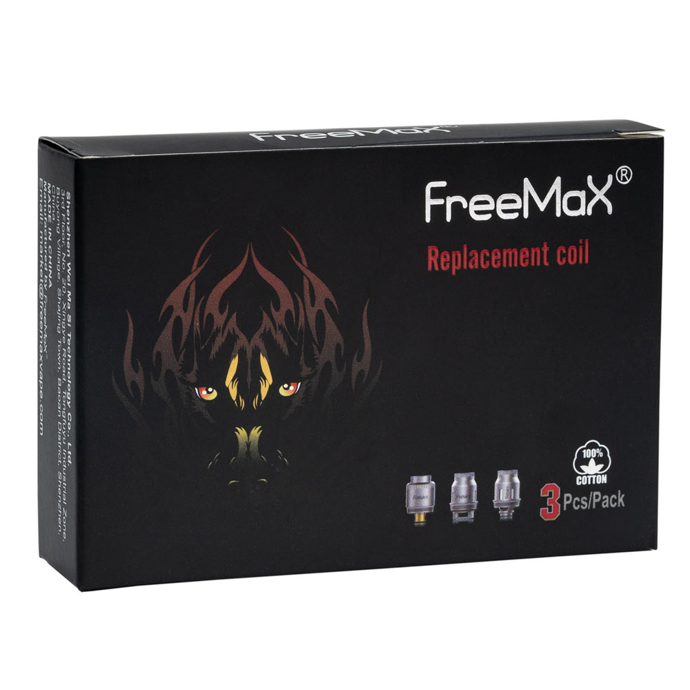 FreeMax Mesh Pro 3pk Coils, m pro coils, single mesh 0.12, single mesh ...