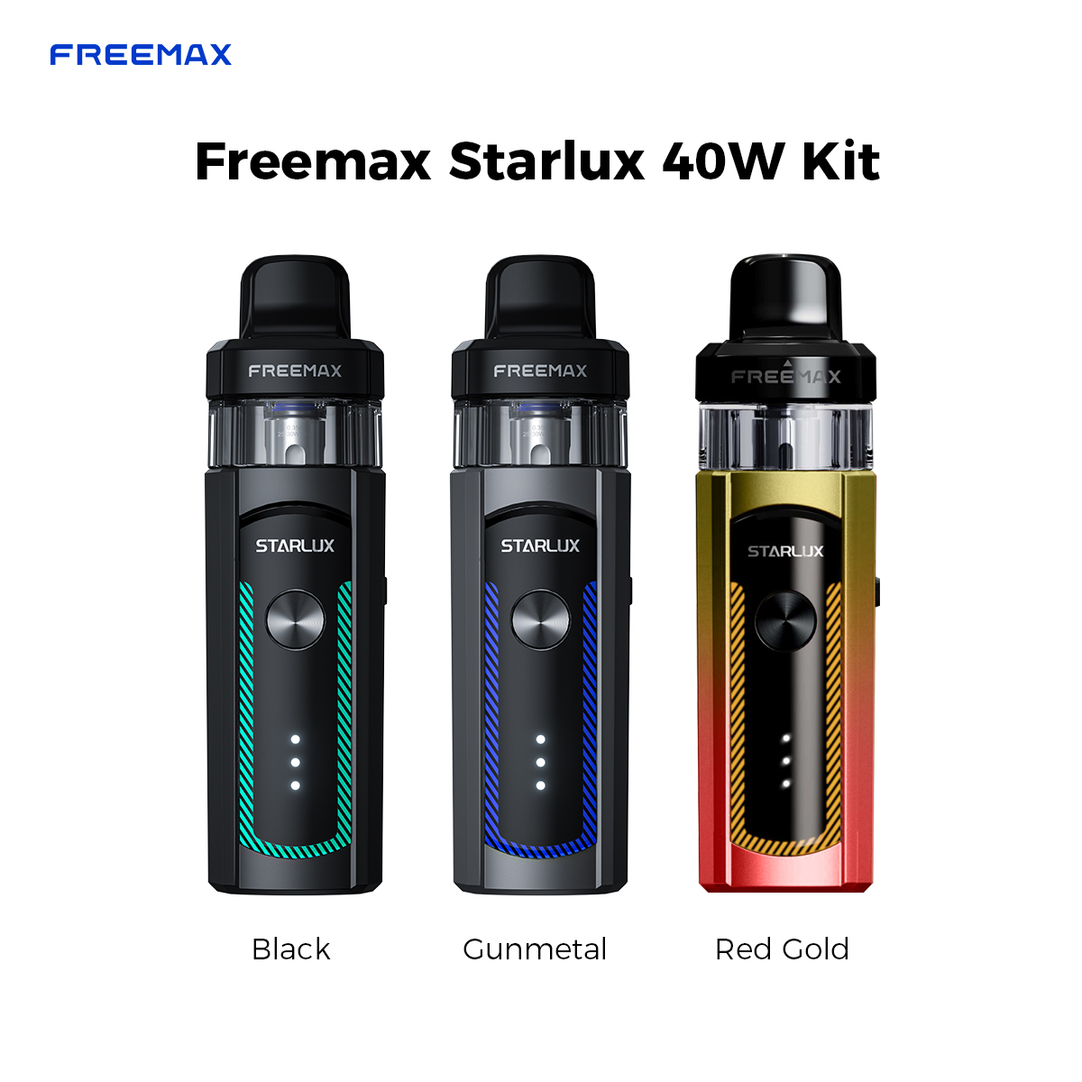 FreeMax Starlux 40W Kit, starlux pod, st mesh coils, starlux series ...