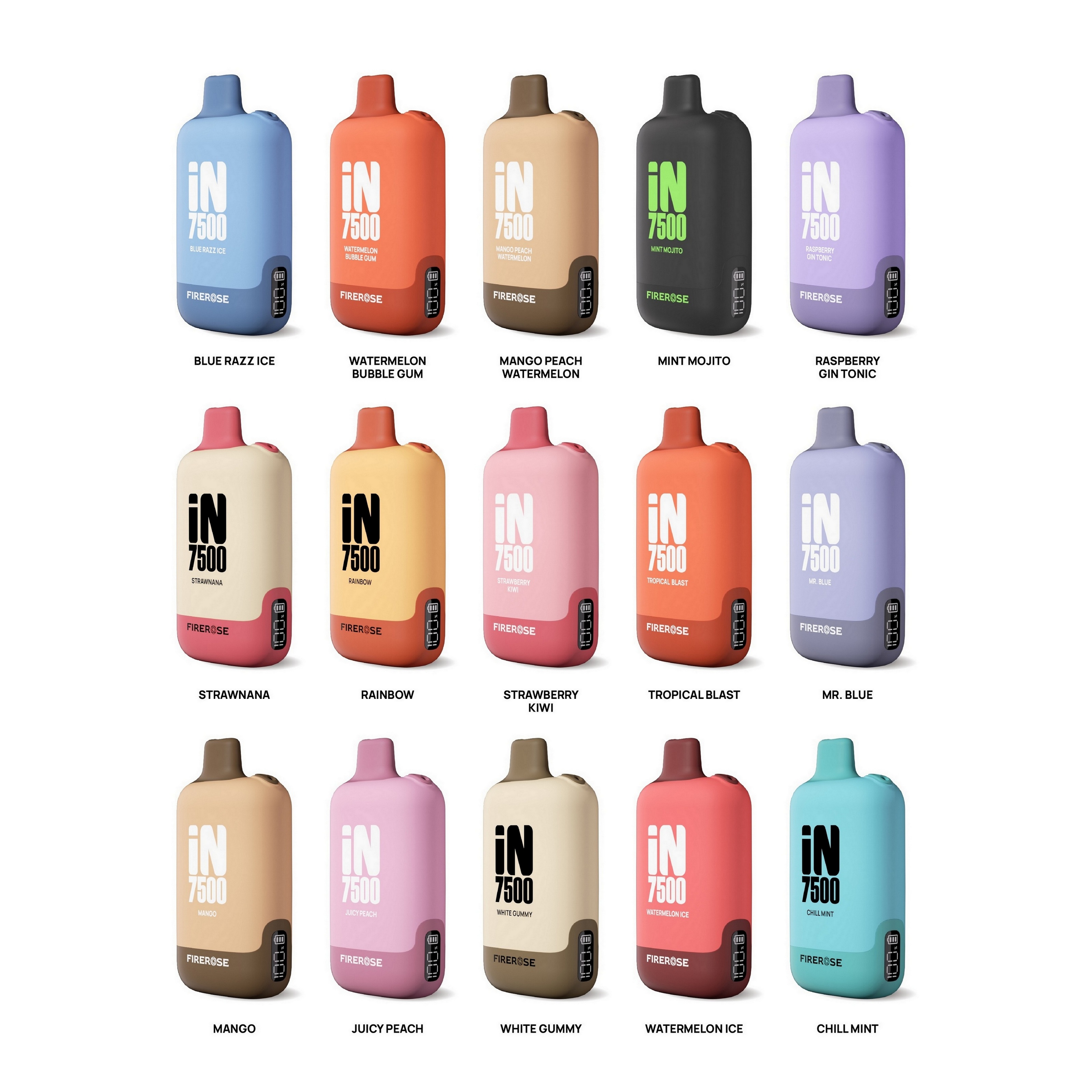 Firerose IN7500 Disposable 5%, fire rose