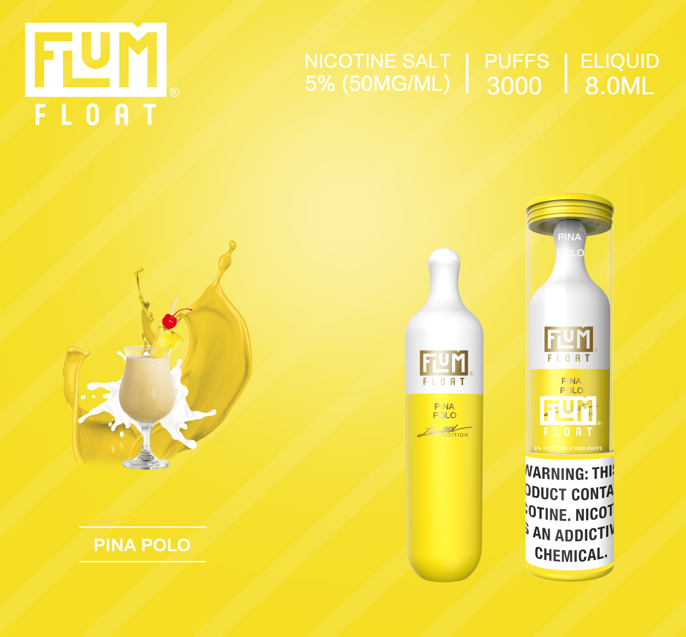 Flum Float Disposable 5%