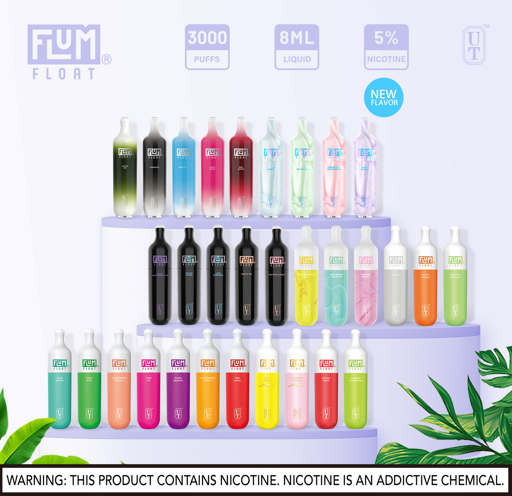 Flum Float Disposable 5%