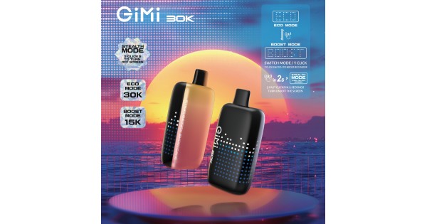 GiMi 30K Disposable 5%, gimi 30000, viho