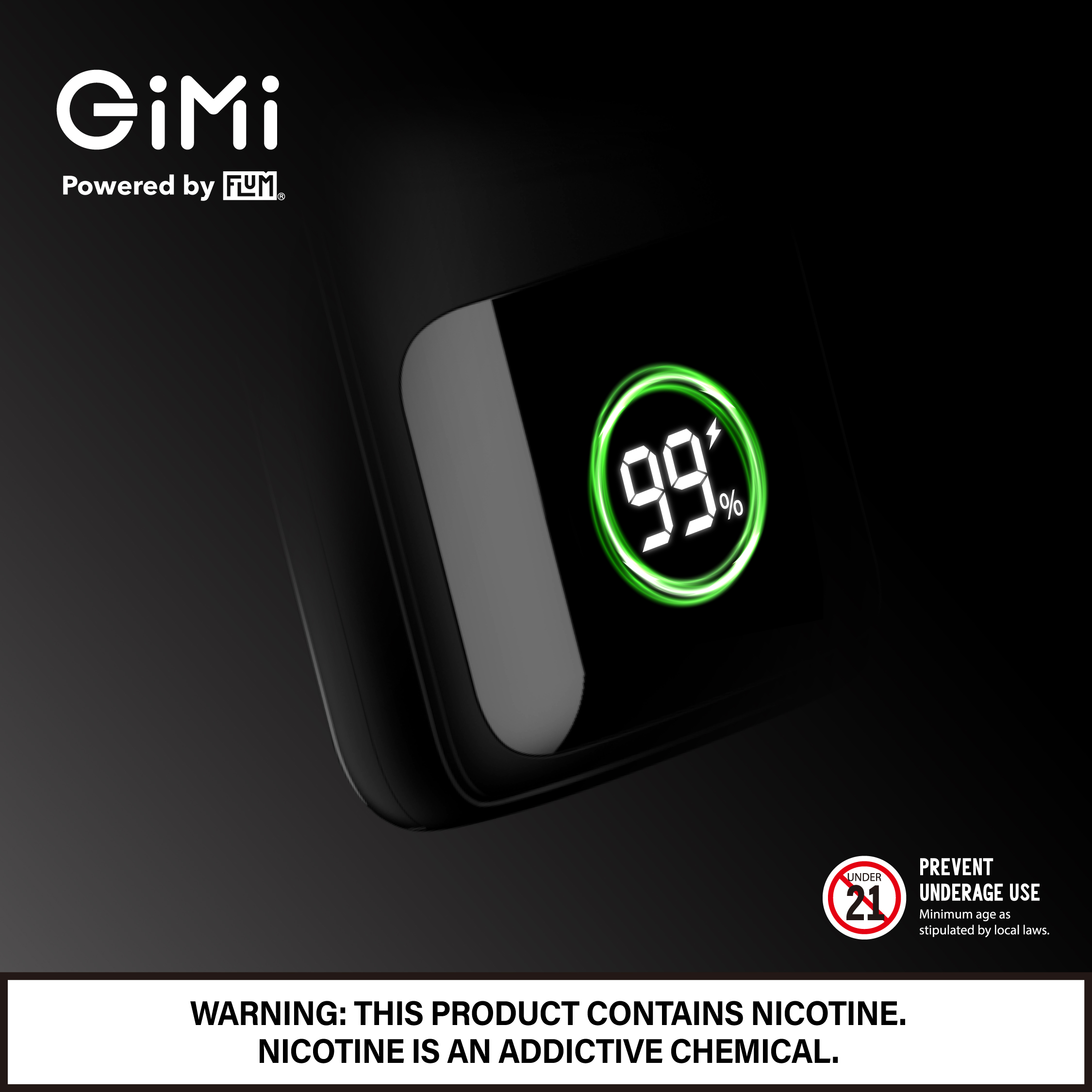 GiMi 8500 Disposable 5%, flum