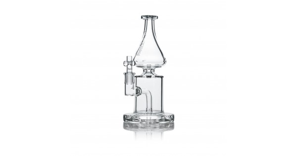 GRAV Helix Straight Base w/ Fixed Downstem Water Pipe, thc, , dry herb ...