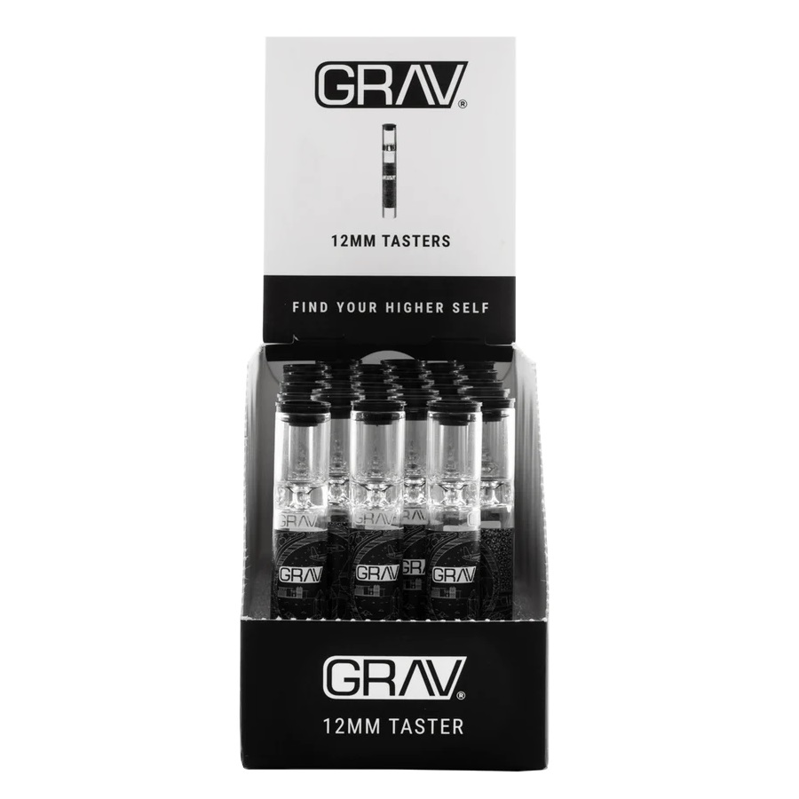 GRAV 12mm Tasters POP Display Box 30CT, thc, dry herb, flower, pipe ...