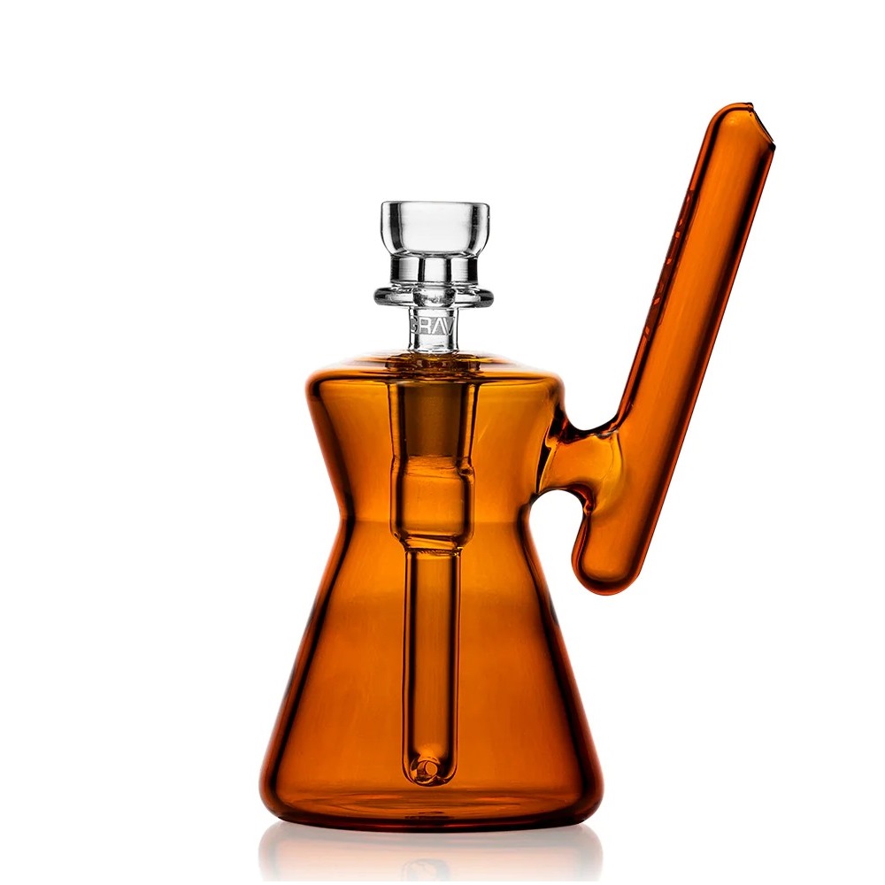 GRAV Hourglass Pocket Bubbler, thc, , dry herb, flower, wax, dab ...