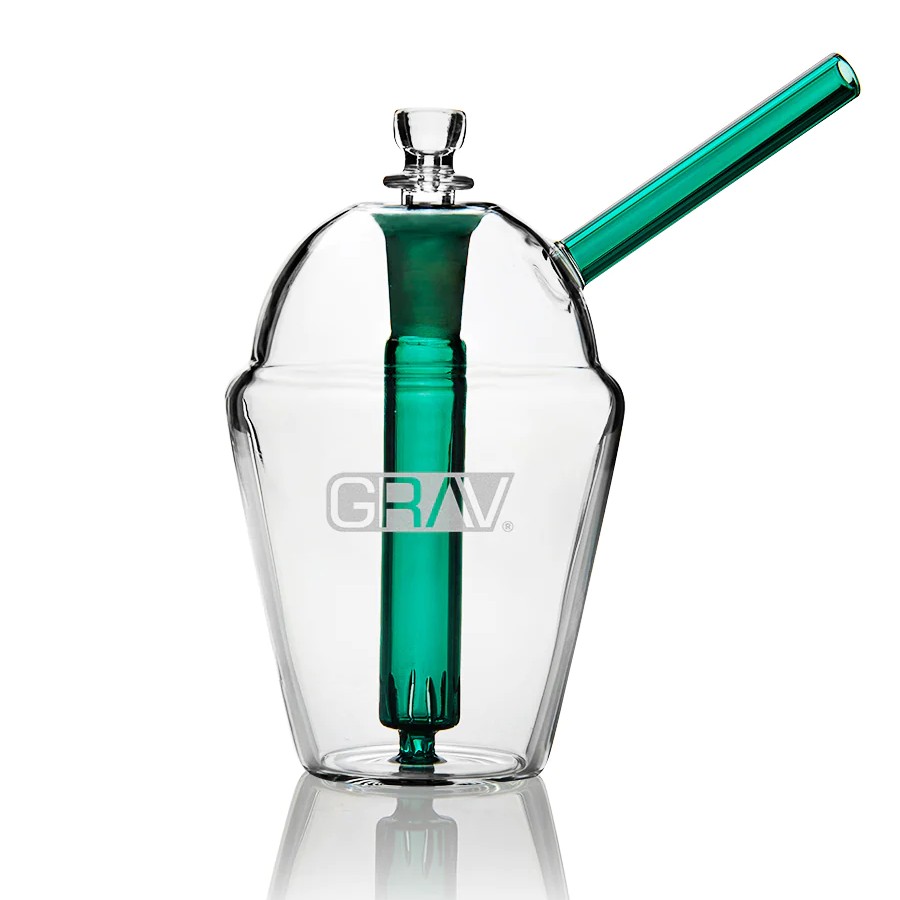 GRAV Slush Cup, thc, , dry herb, flower, bubbler, bong, waterpipe, grav ...