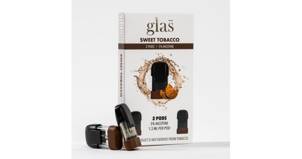Glas Inc. 2pk Pods 5% Tobacco