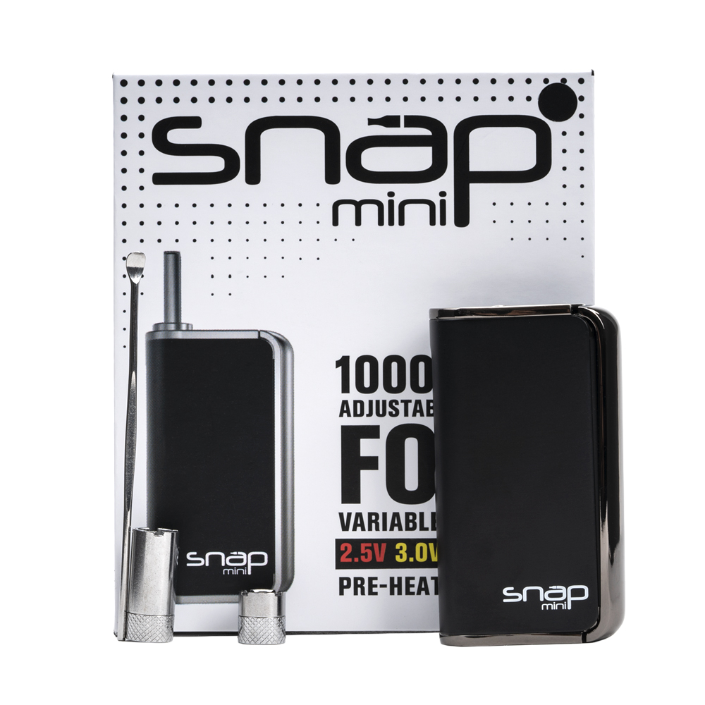 SNAP Mini Box Mod by Gorilla Vapes, variable voltage, concentrates ...