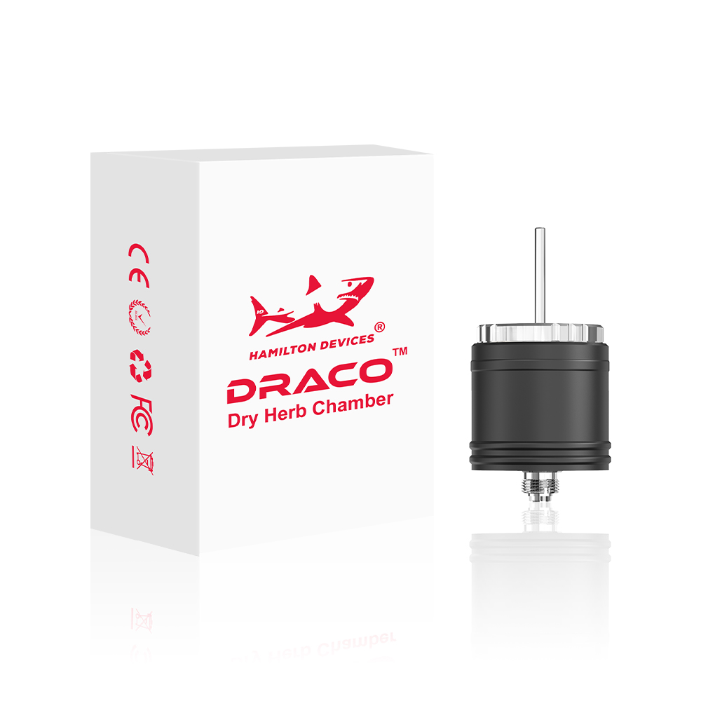 Draco Dry Herb Chamber by Hamilton Devices, draco vaporizer, thc, dry ...