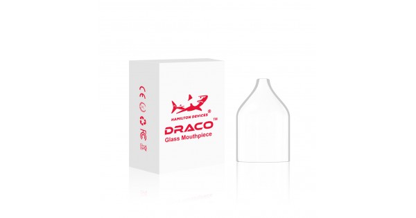 Draco Glass Mouthpiece by Hamilton Devices, draco vaporizer, thc, dry ...