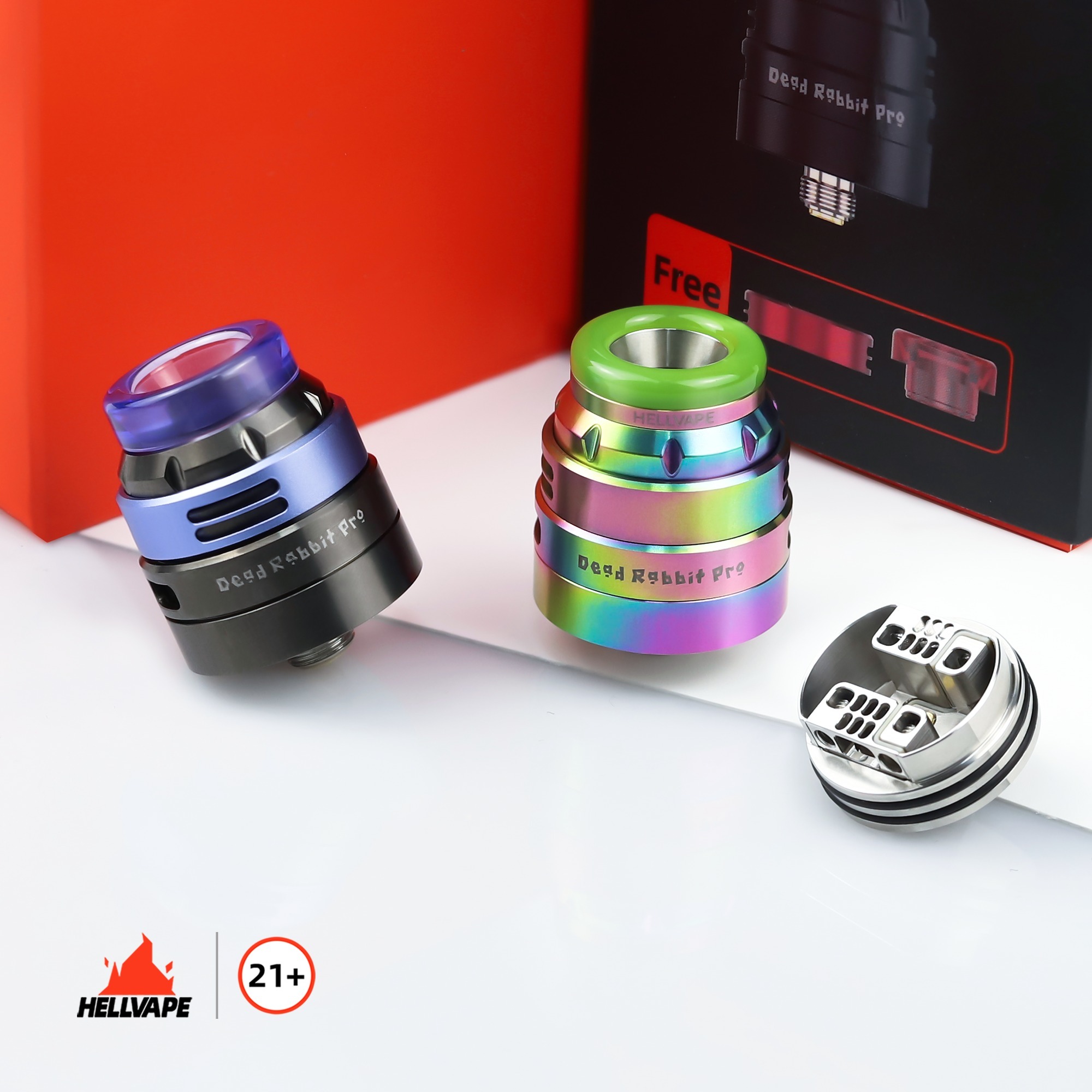 HellVape Dead Rabbit Pro RDA, rebuildable, diy, bf, squonk