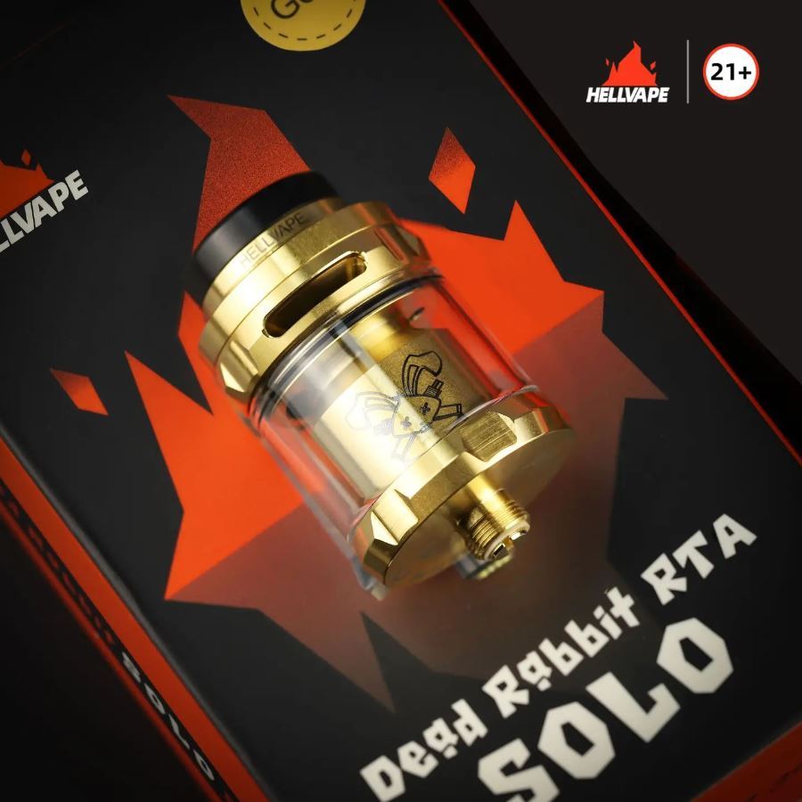 HellVape Dead Rabbit Solo RTA, rebuildable, diy