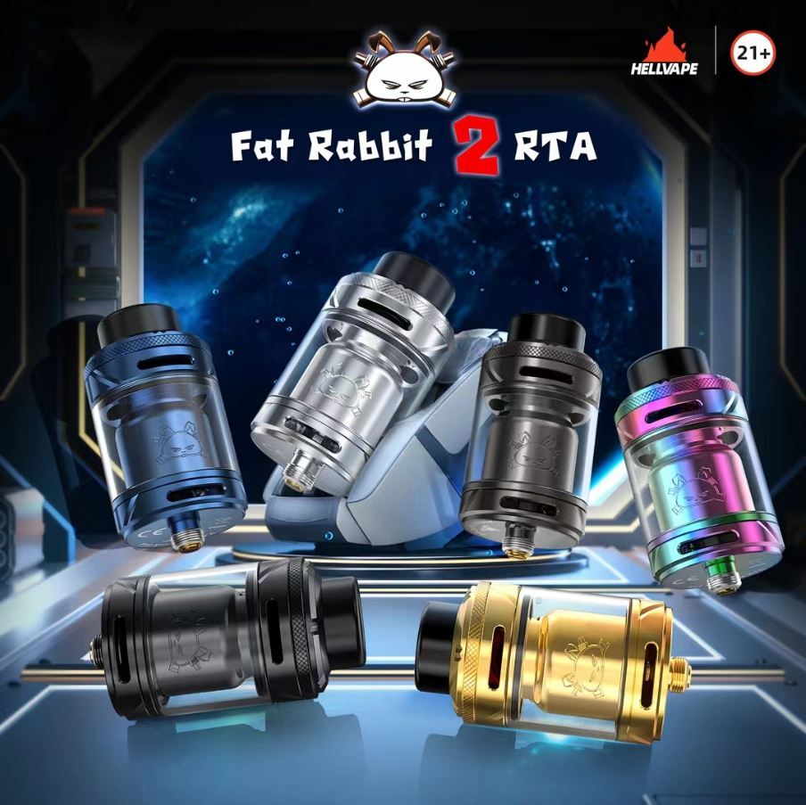 HellVape Fat Rabbit 2 RTA, rebuildable, diy