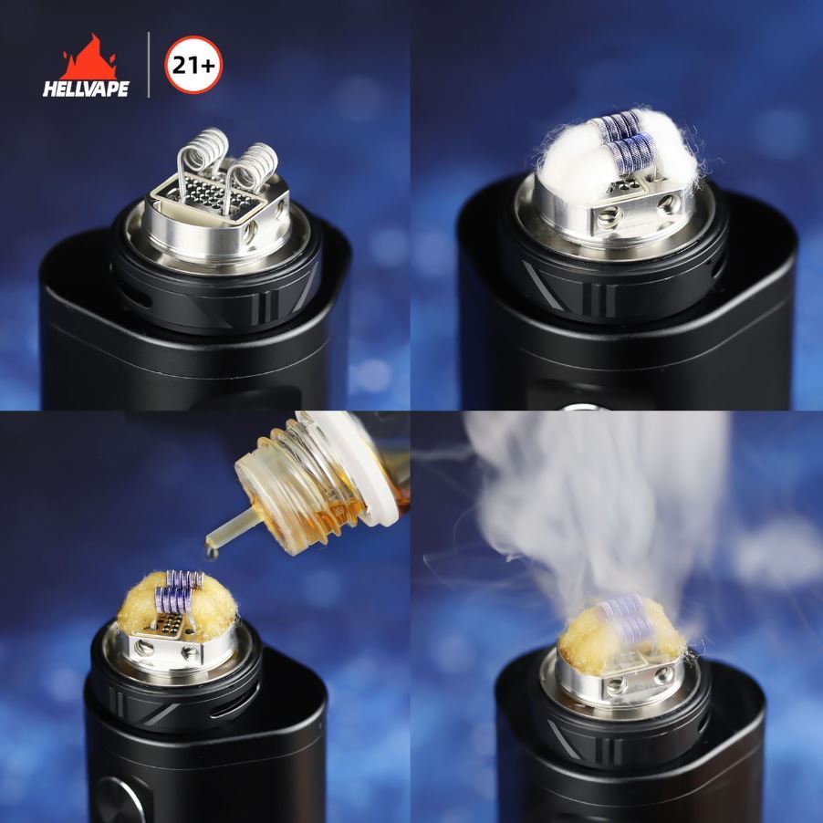 HellVape Fat Rabbit 2 RTA, rebuildable, diy