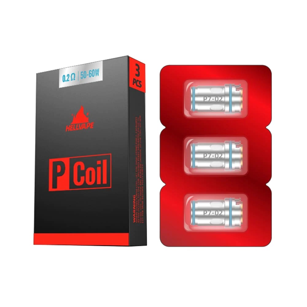 HellVape P Mesh Coils 3pk, hellbeast 2 coils, hellbeast 2 sub-ohm tank ...