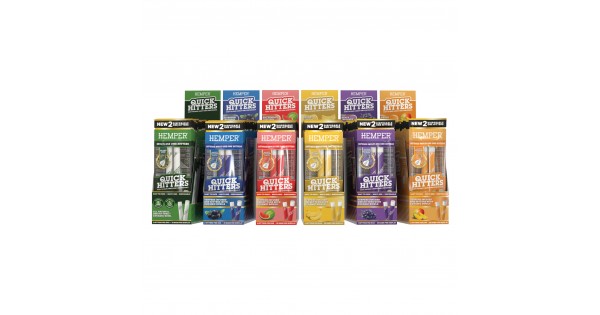 HEMPER Quick Hitters Display Box 20CT, thc, , dry herb, flower, pre ...