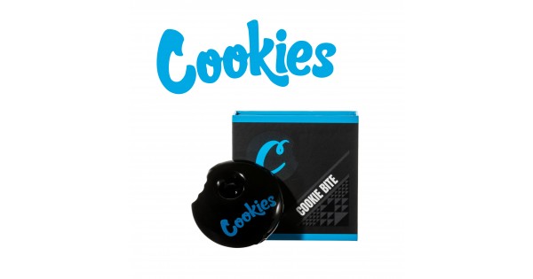 Cookie Bite Hand Pipe, cookies glass, thc, , dry herb, flower, bowl ...