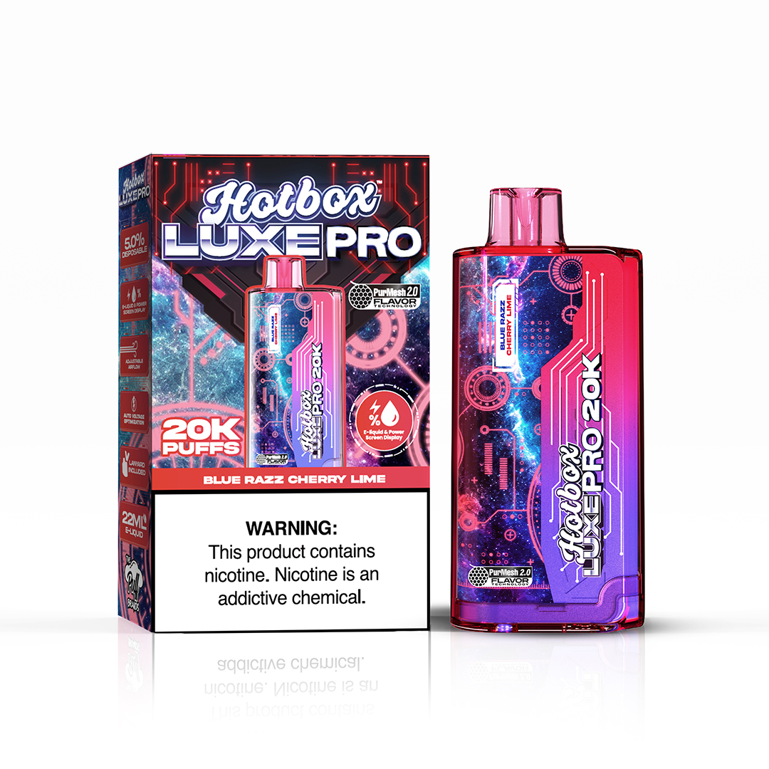 Hotbox LUXE Pro 20K Disposable 5%, luxe 20000, hotbox 20k