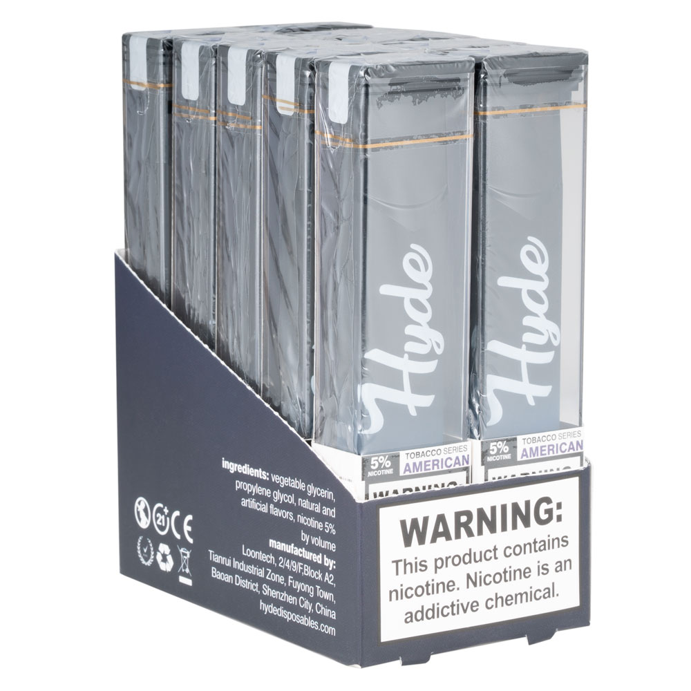 Hyde Color Tobacco Series Singles, disposable, puff bar posh plus pop