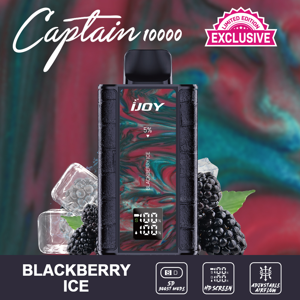 iJoy Bar Captain 10K Disposable 5%, captain 10000