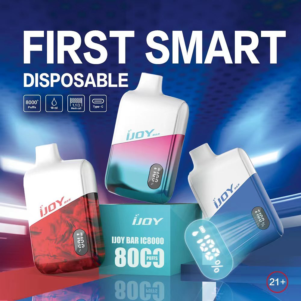 iJoy Bar IC8000 Smart Disposable 5% (Master Case of 200)