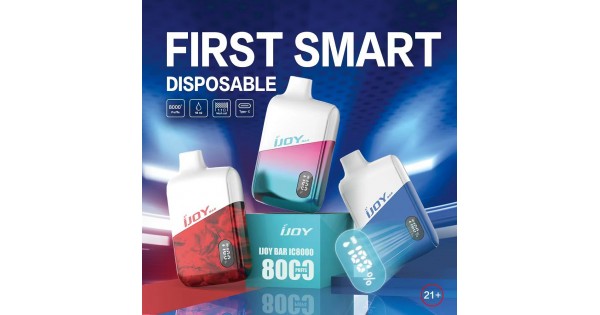 iJoy Bar IC8000 Smart Disposable 5% (Master Case of 200)