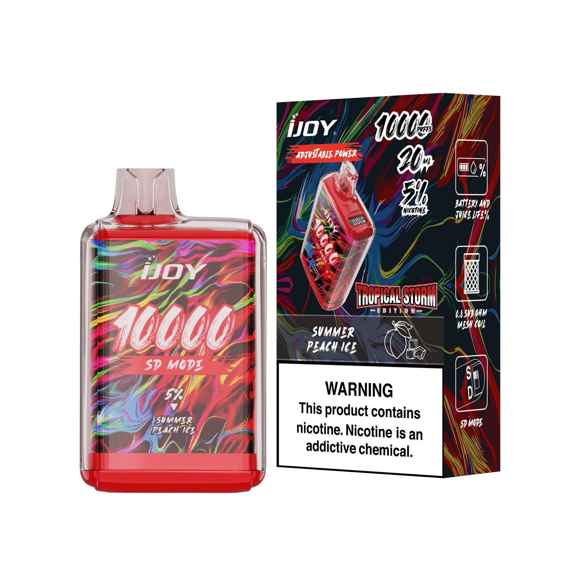 iJoy Bar SD10000 Disposable 5%, ijoy bar sd10k