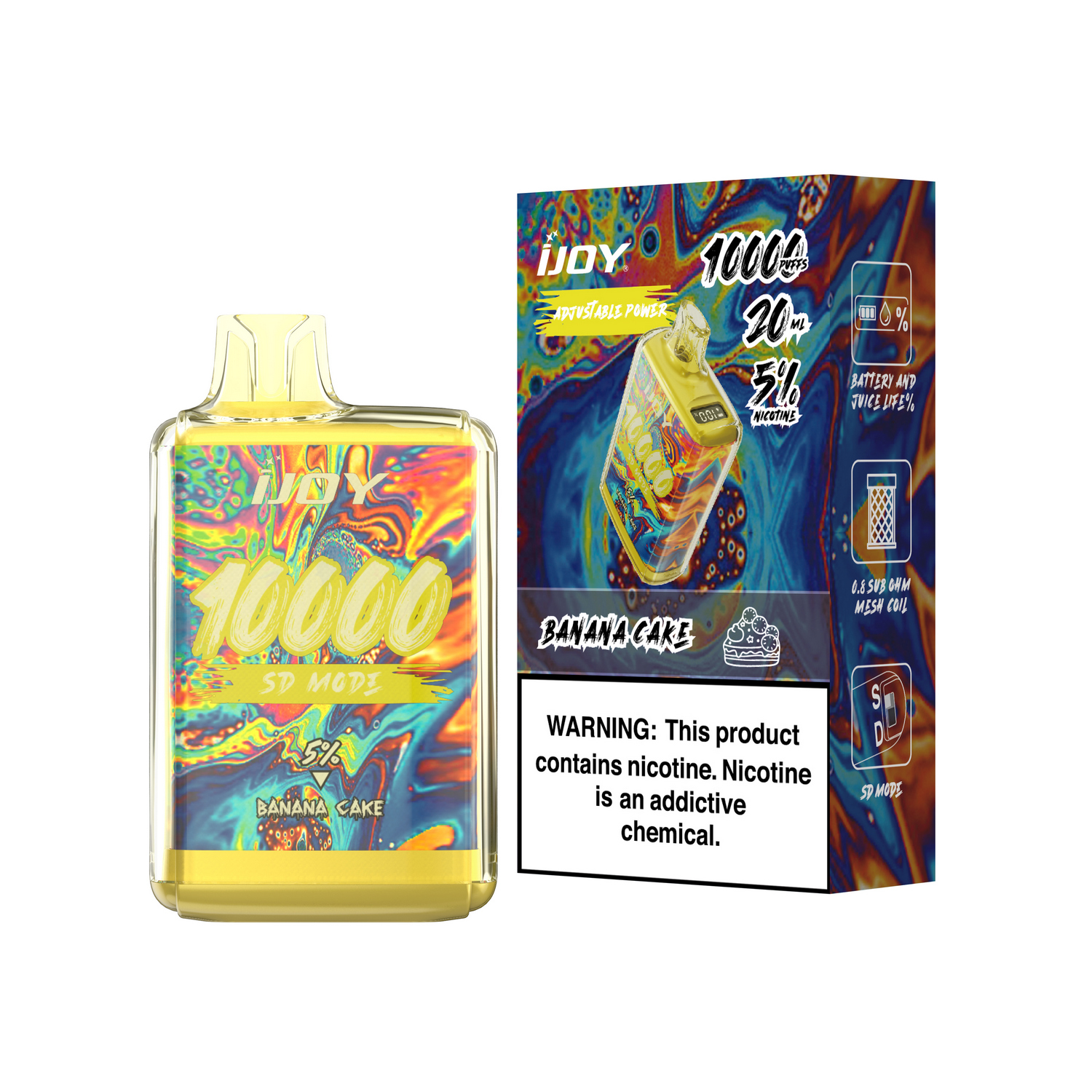 iJoy Bar SD10000 Disposable 5%, ijoy bar sd10k