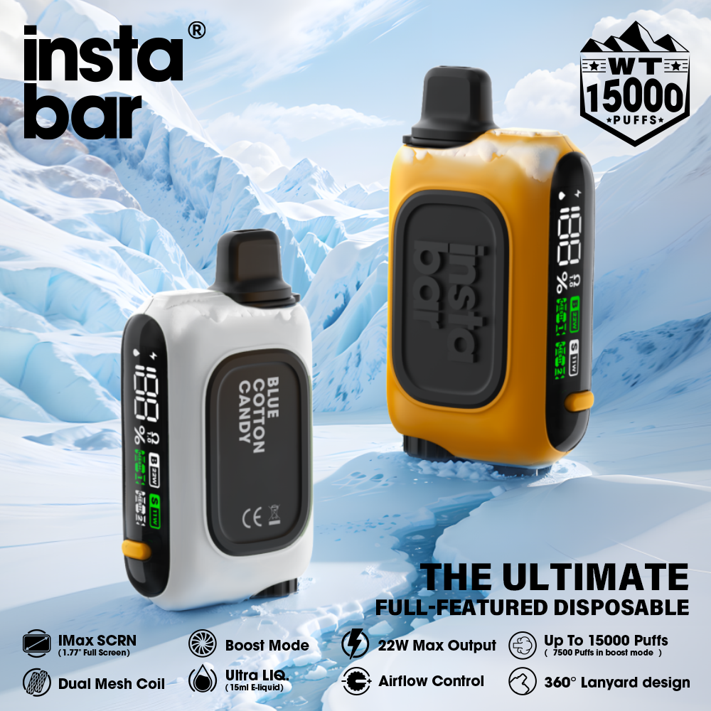 InstaBar WT15000 Disposable 5%, insta bar, 2deal