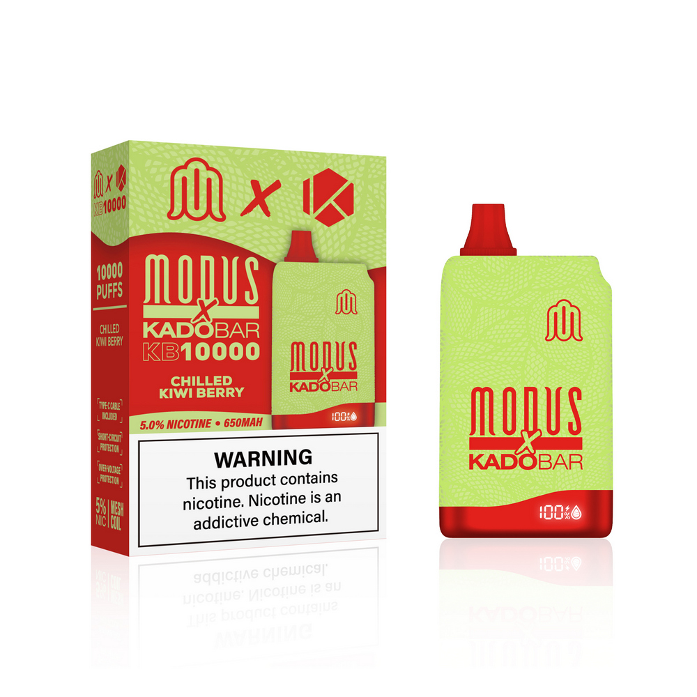 Modus x Kado Bar KB10000 Disposable 5%, modus x kado 10k