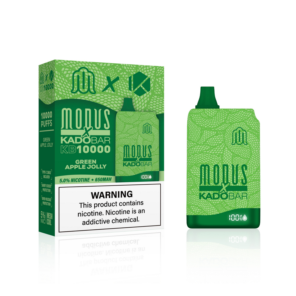 Modus x Kado Bar KB10000 Disposable 5%, modus x kado 10k