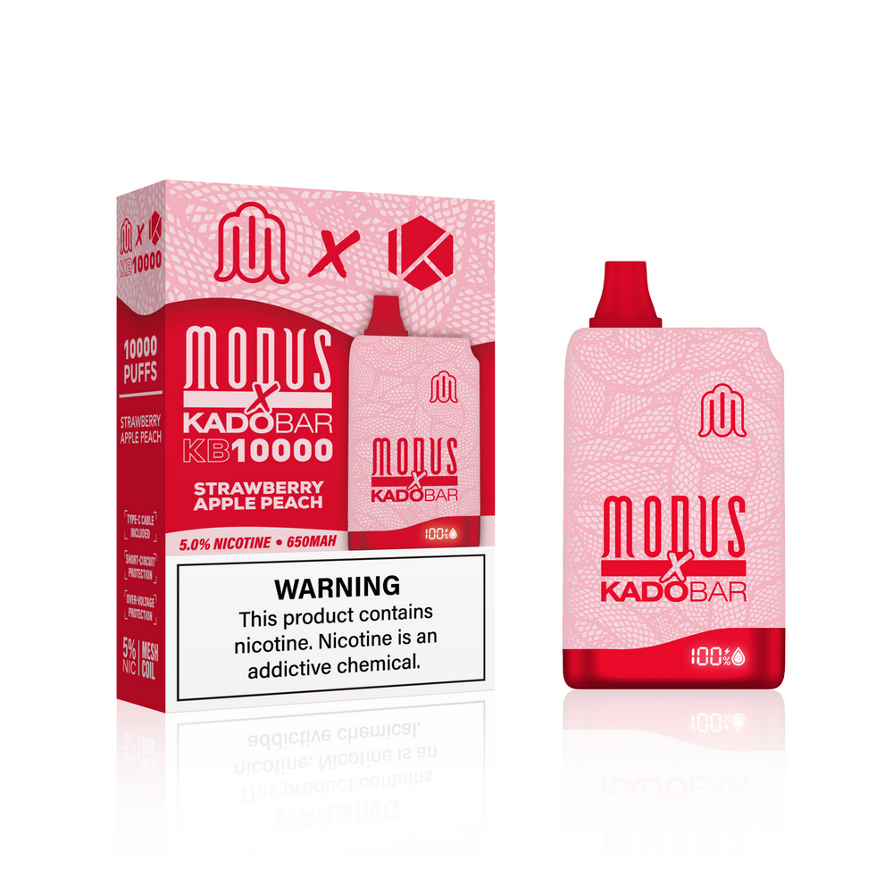 Modus x Kado Bar KB10000 Disposable 5%, modus x kado 10k