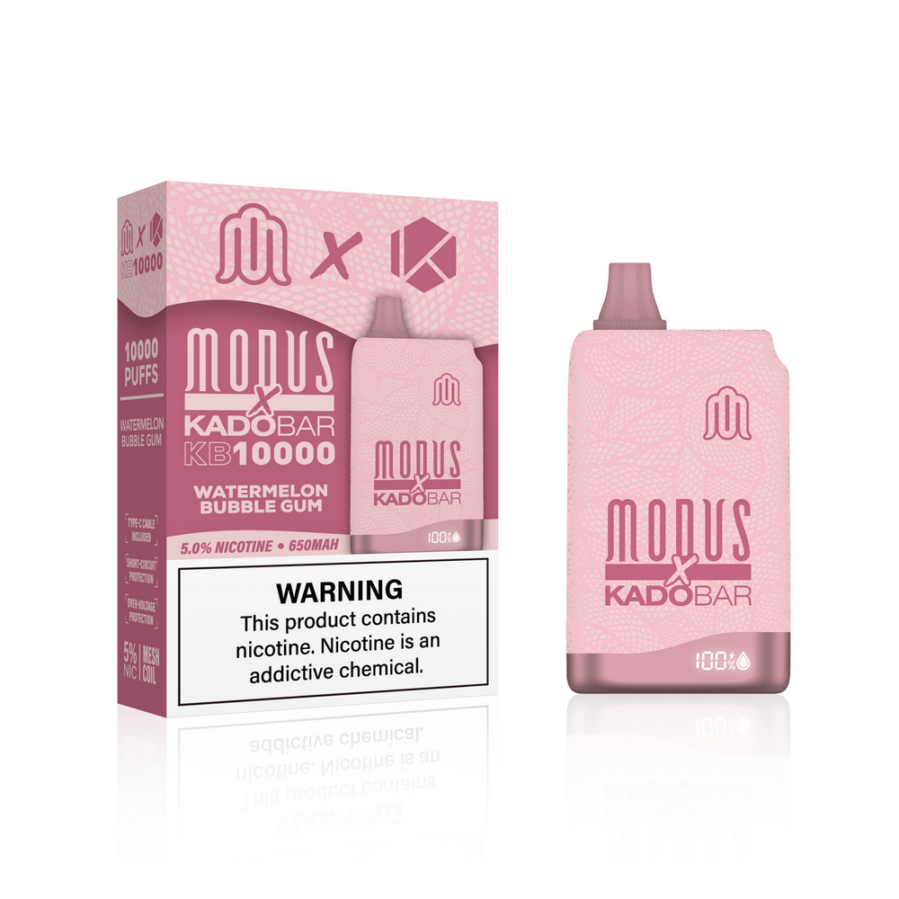 Modus x Kado Bar KB10000 Disposable 5%, modus x kado 10k