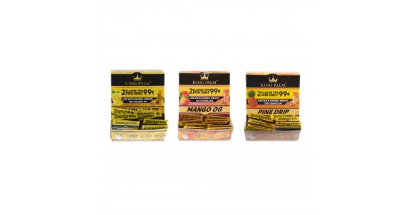 King Palm Filter Flavor Tips Display 50CT (Pre-Priced), thc, , dry herb ...