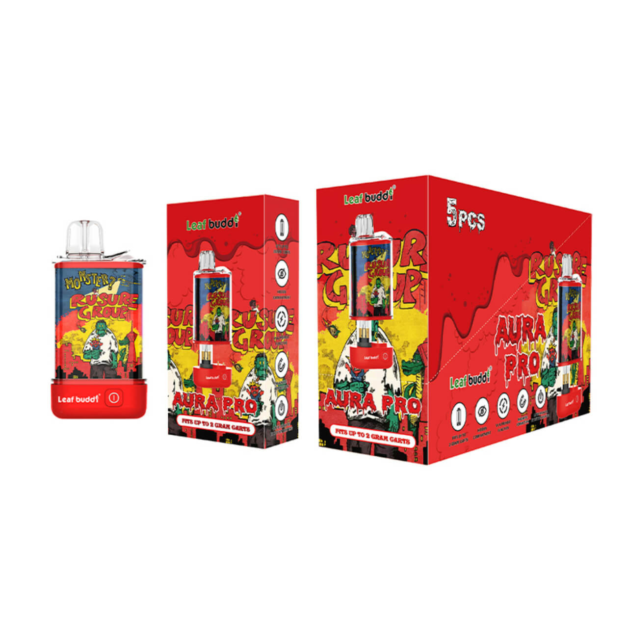 Leaf Buddi Aura Pro Cartridge Battery, thc, , wax, dab, concentrate ...