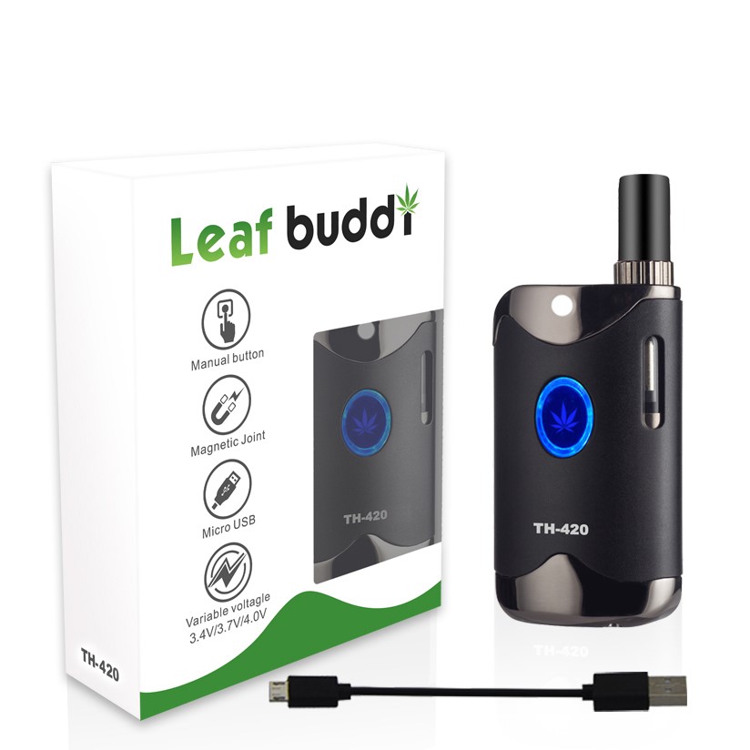 Leaf Buddi TH-420 Mini Box KIT - 0.5mL CCELL Tank, variable voltage ...