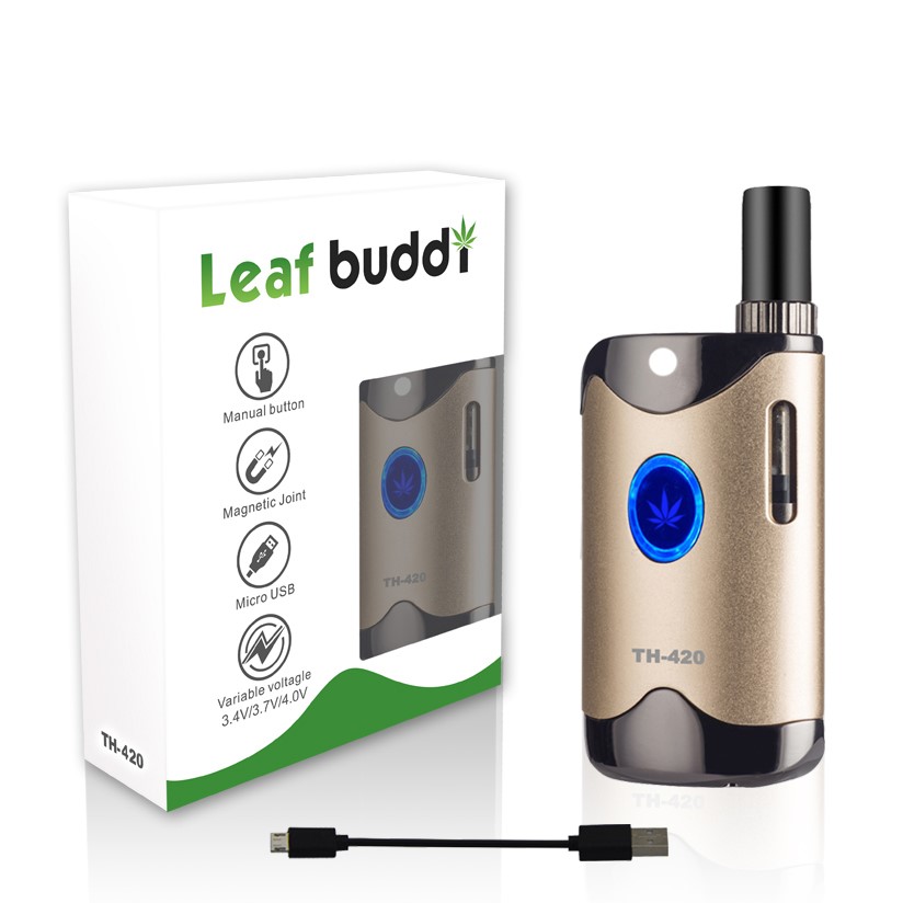 Leaf Buddi TH-420 Mini Box KIT - 0.5mL CCELL Tank, variable voltage ...