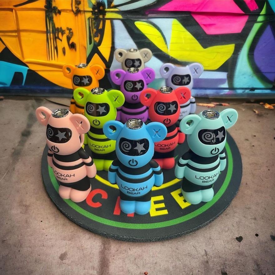 Lookah Bear Cartridge Battery, bear, thc, , wax, dab, concentrates, 510 ...