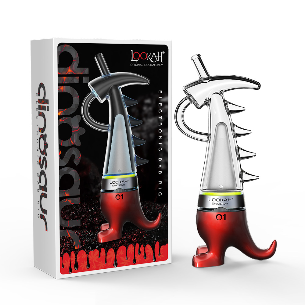 Lookah Dinosaur E-Rig, 710 connect quartz coils, thc, wax, dab ...