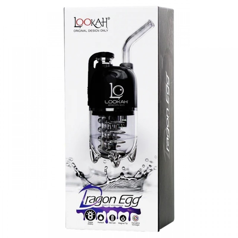 Lookah Dragon Egg Vaporizer, 710 connect quartz coils, thc, cbd, wax ...