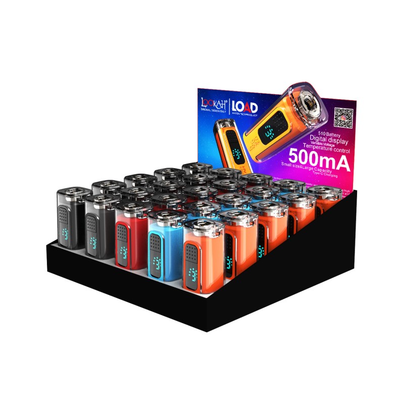 Lookah Load Cartridge Battery Display 25CT, thc, cbd, concentrates, wax ...
