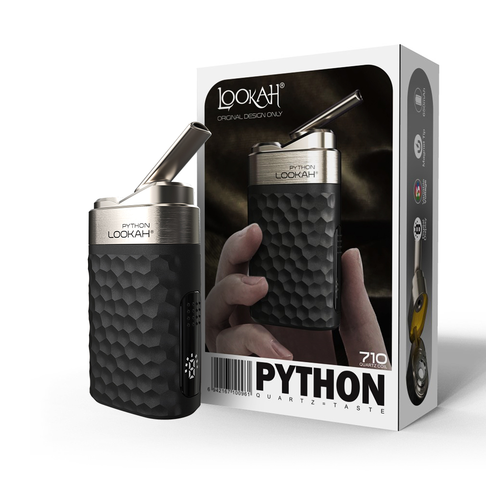 Lookah Python Vaporizer, thc, , wax, dab, concentrates, aromatherapy ...