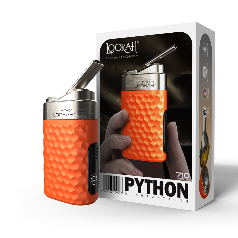 Lookah Python Vaporizer, thc, , wax, dab, concentrates, aromatherapy ...